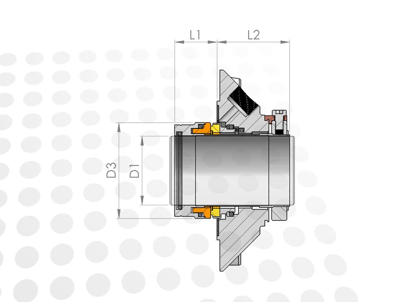 Burgmann CARTEX-SN/2.750"-00 BQ1VMG