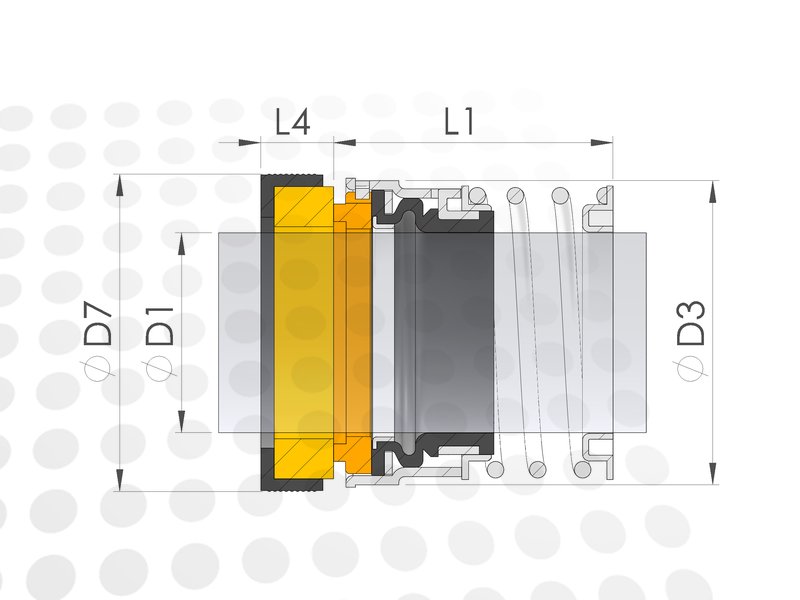 Qseals 2C-QPS19ST55-0444-AUV